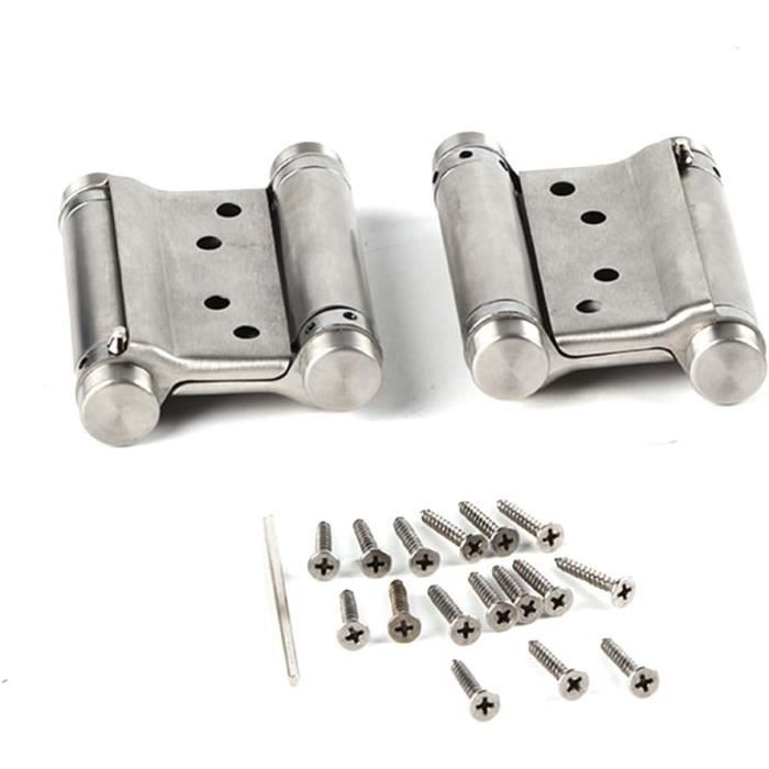 Charnière De Porte À Ressort Double Action 2 Pièces 3 `` Pouces ...