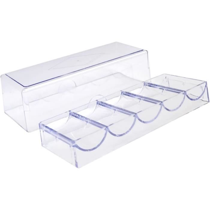Boîte À Jetons Porte-Jetons De Poker Portable Plateau De Service Avec ...