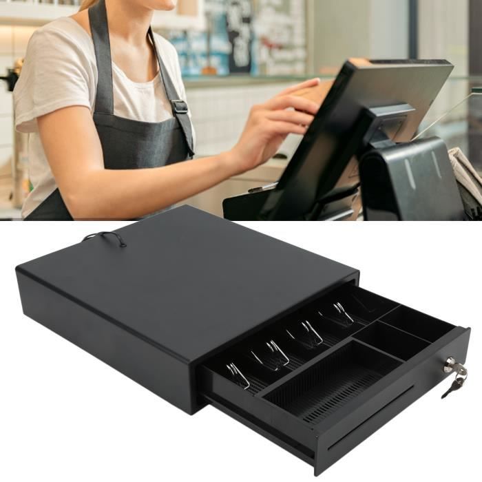 Tiroir de Caisse Enregistreuse - ETO - 3 Serrures - 2 Clés - Acier ...