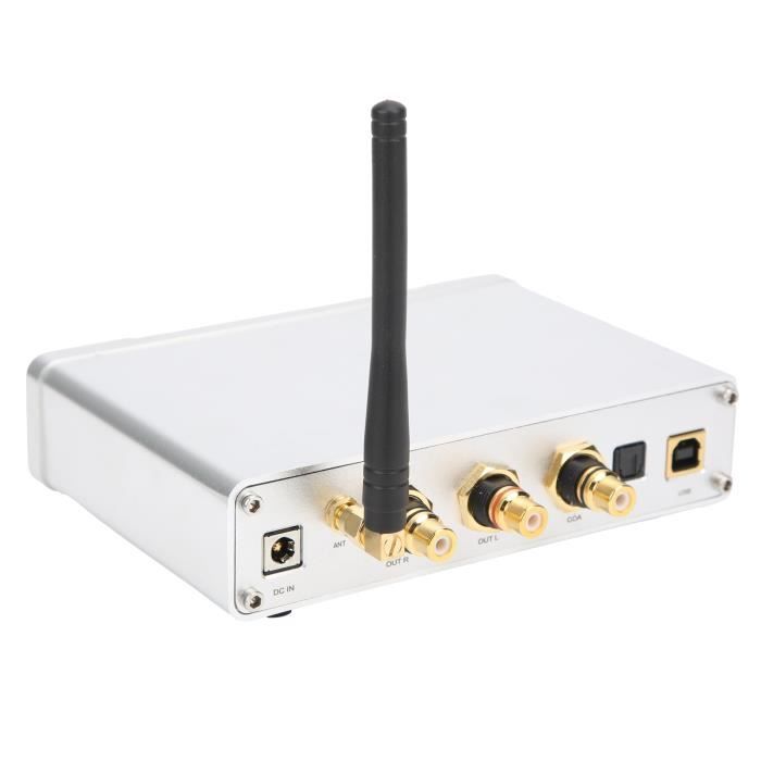 EJ.life Decoder DAC ES9038 USB Bluetooth 5.0 Aluminium EU Plug ...