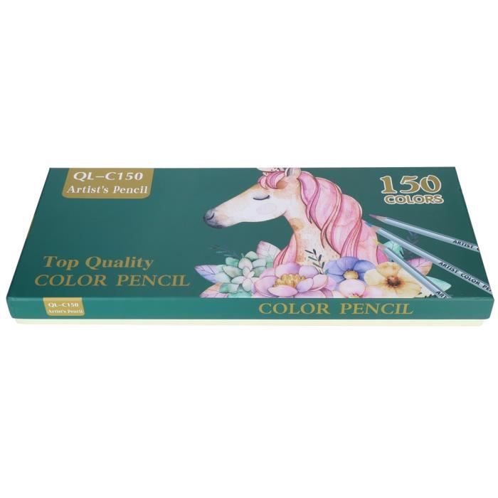 HEG Ensemble de crayons de couleur 150 Crayons de Couleur ...