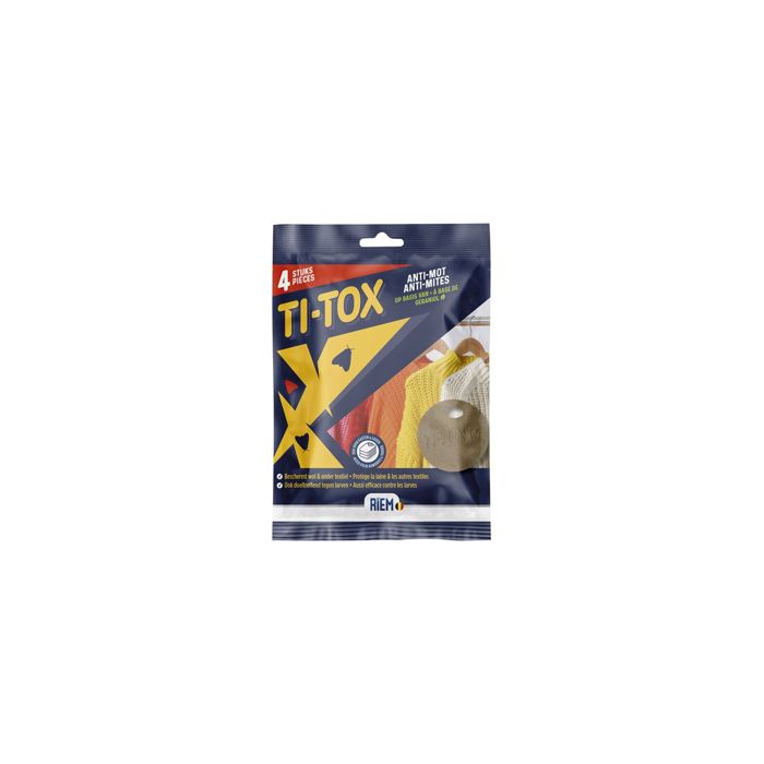 Titox Antimites Geraniol 4 Crochets - Riem - Cdiscount Au quotidien