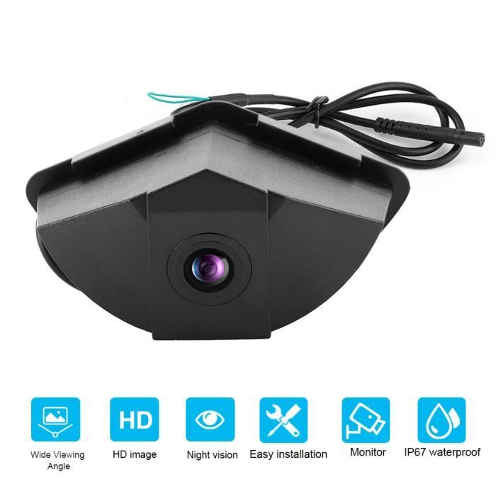 HURRISE Caméra de nocturne pour voiture Caméra de vue avant 170 ° CCD ...
