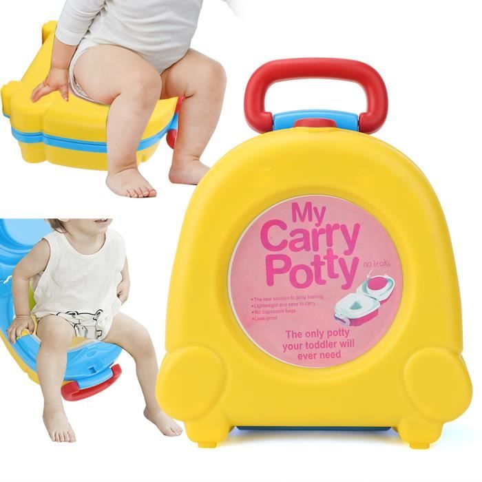 Pot d'urinoir portable pour enfants - MOTHINESSTO - Jaune - Mixte ...