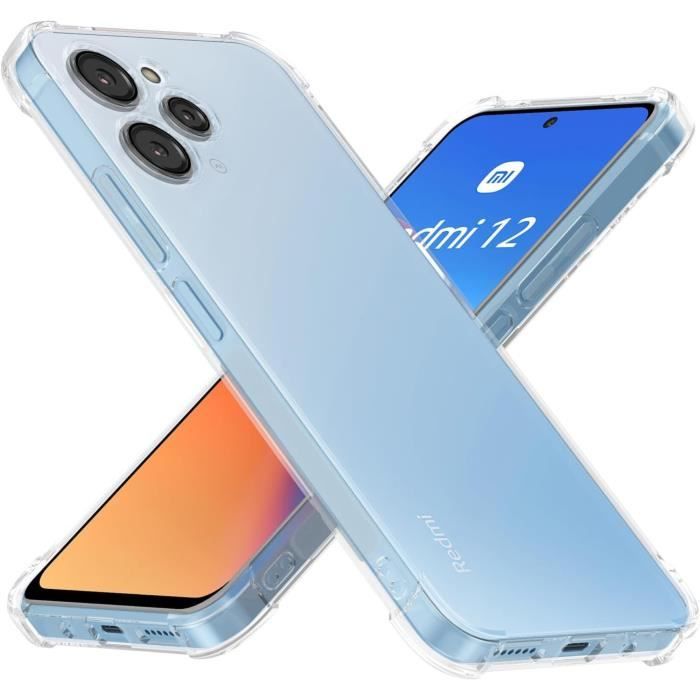 Coque - Phonillico® - Xiaomi Redmi 12 4G - Antichoc - Souple ...