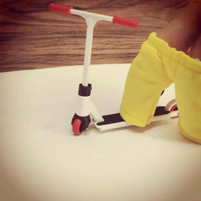 Black T Head Finger Scooter - 2-Wheel Foldable Finger Board With Brake ...