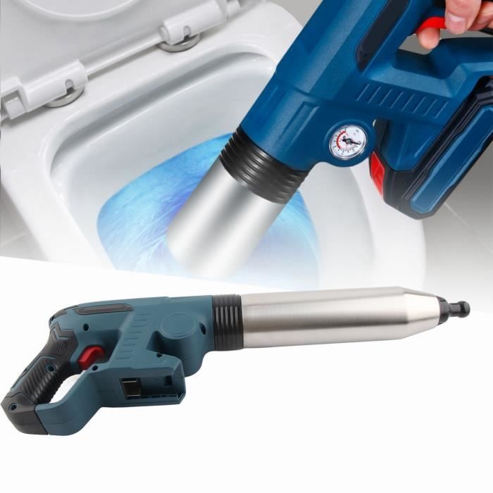Déboucheur électrique haute pression pour toilettes - Pwshymi - blanc ...