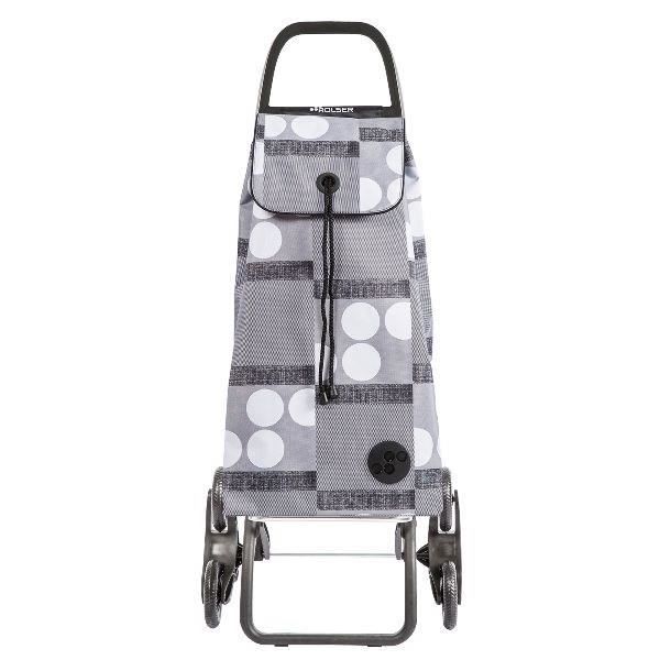 Poussette de marché ROLSER - Imax Logos RD6 - Gris - 6 roues