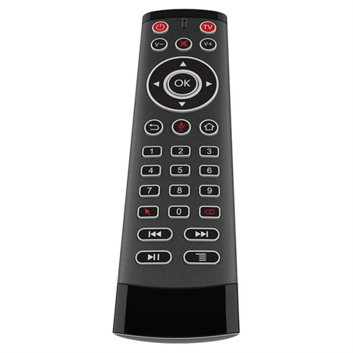 T1 Pro 2.4G Air Mouse Gyro TéLéCommande Commande Vocale 29 Touches Mini ...