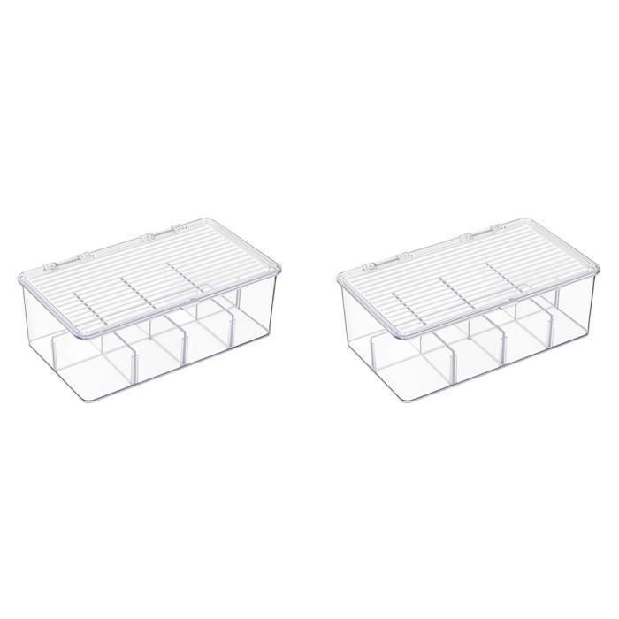 2X Boîte à Thé Café Sachet de Thé Tasse à Thé Infuseur Support de ...