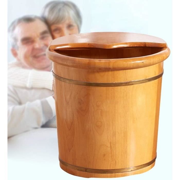 Bassin De Bac En Bois De Chêne Baignoire Baignoire De Trempage Bucket ...