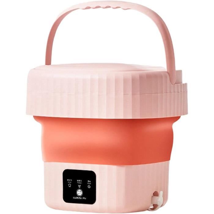 Mini Lave-Linge, Laveuse Et Sécheuse Pliantes 6L, Petite Machine À ...