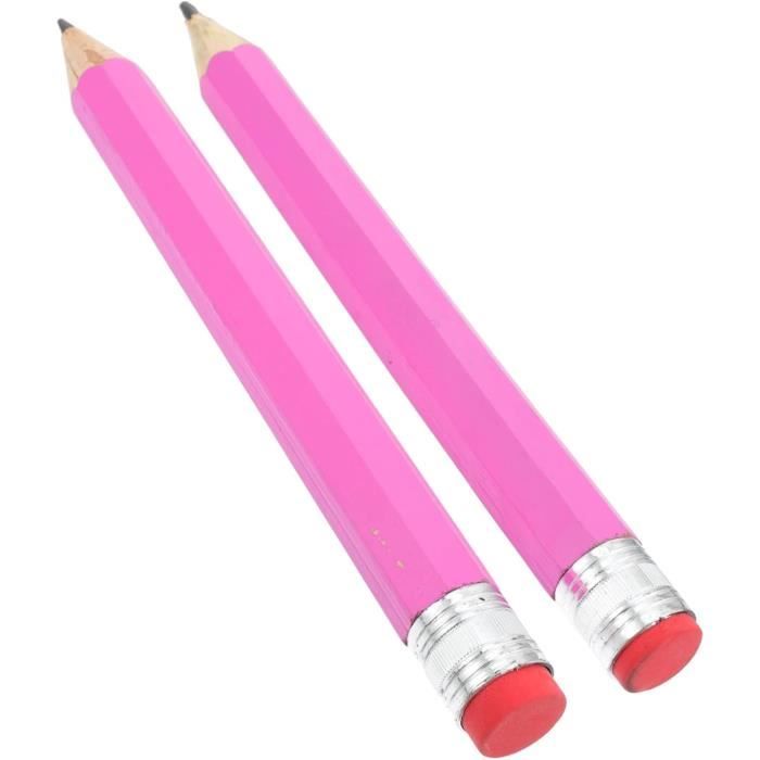 2 Pièces Gros Crayons Pour Les Tout-Petits Géant Vert Accessoire De ...