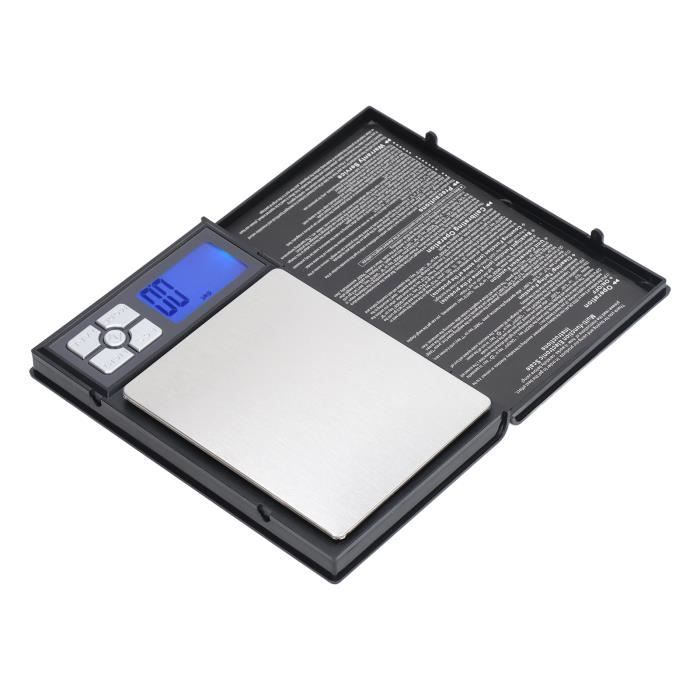 YOSOO Balance de gramme 2000g Gram Scale ABS Acier Inoxydable Bijoux ...