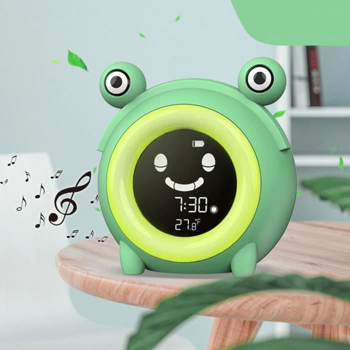 Zerodis Réveil animal de dessin animé Réveil pour Enfants en Forme D ...