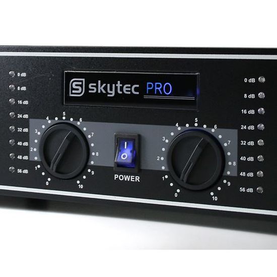 Amplificateur professionnel SKY-480B - SKYTEC - 2 x 480 W - Technologie moderne - Cdiscount TV ...