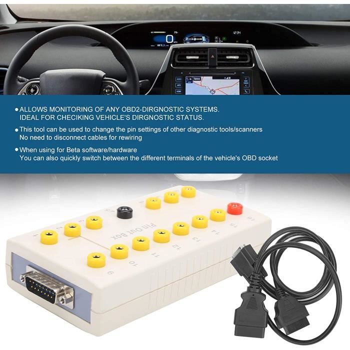 OBD2 Pin Out BoxOBD2 Pin Out Box avec Kit de Cable de Diagnostic Couvre ...