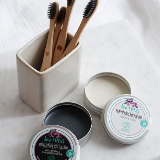 Dentifrice Solide-100% D’Ingrédients Naturels-Facile À Transporter ...