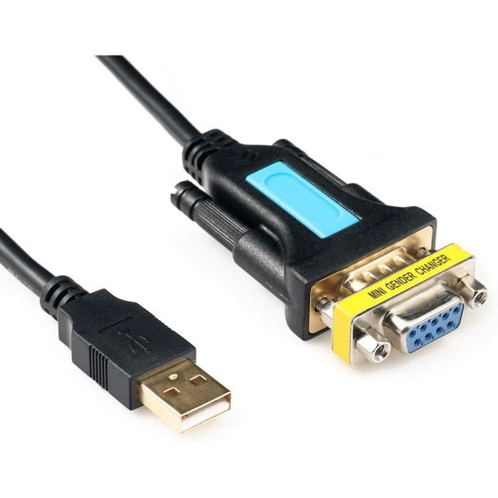 Usb To Rs232 Adapter With Prolific Pl2303 Chipset 6Ft 2M Usb 2.0 Male ...
