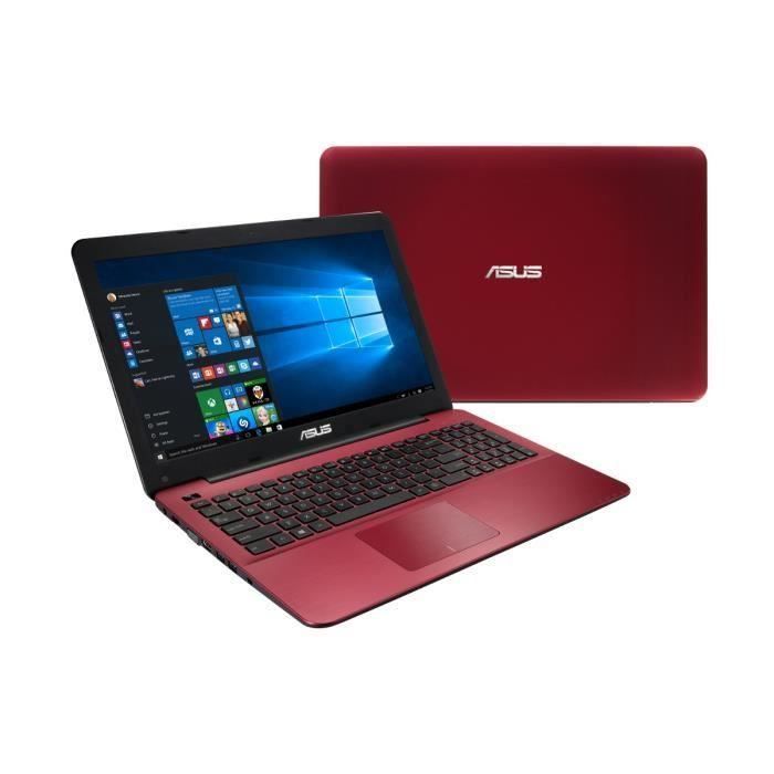 Asus PC Portable Rouge - R511LJ-XX1327T - 15,6" - - Cdiscount Informatique
