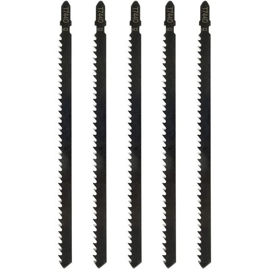 Zhan-Lot de 5 lames de scie sauteuse professionnelles T744D de 180 mm ...