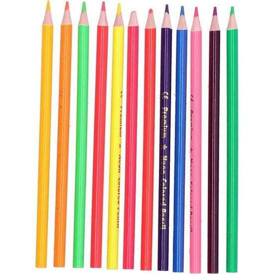 Stylo À Colorier Sketch,Crayons De Couleur Design Allongé Pratique Pour ...