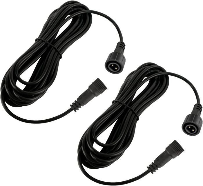 2 emballés 5M 2 PIN Cable D‘Extension étanche IP65 pour Projecteurs ...