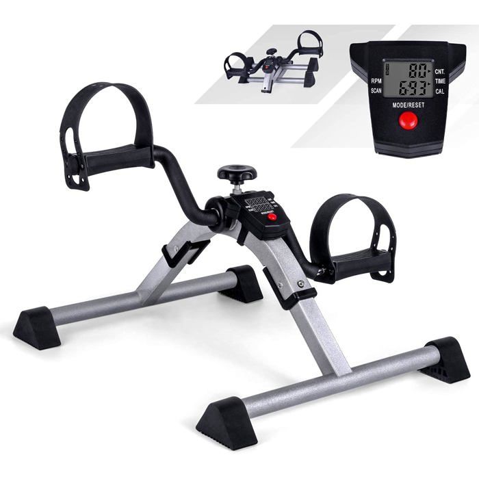 Mini Vélo d'Appartement Pliable Mini Vélo - Exercice Bras et Jambes ...