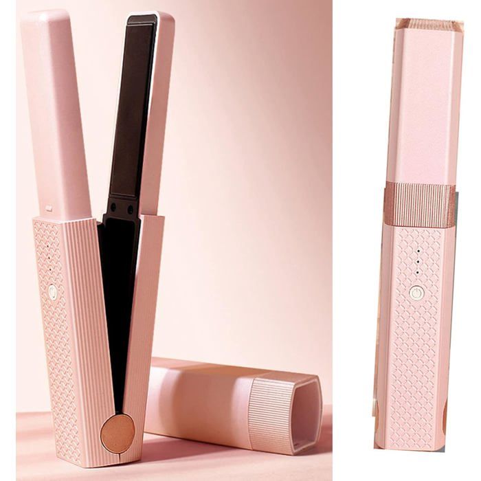Fer à Lisser Sans Fil - Mini Fer à Lisser en Céramique - Cdiscount ...