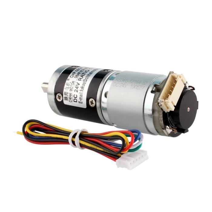 12V avec encodeur - Ratio 1-19 - Aimant Permanent 28GP-365S, codeur de ...