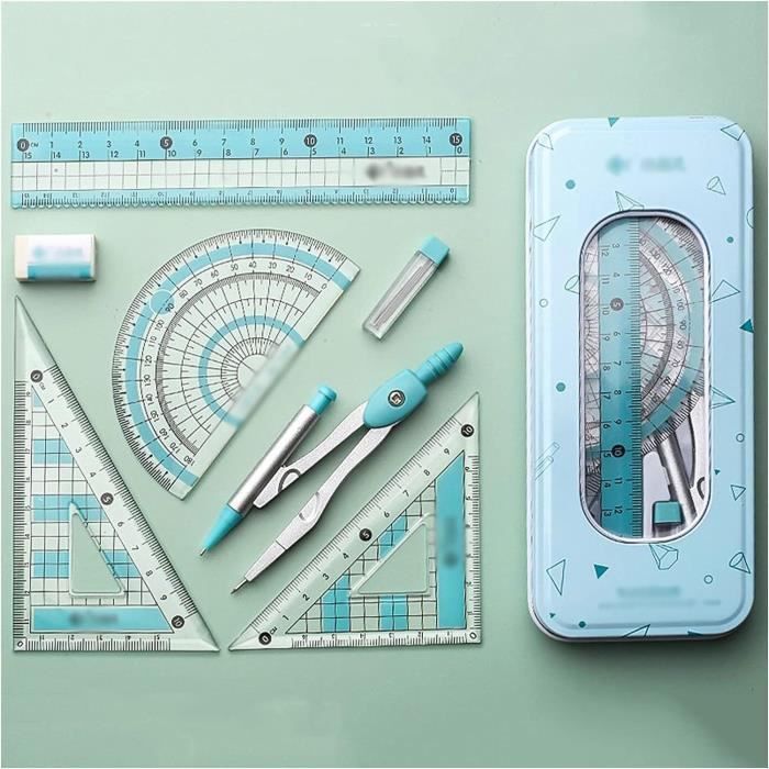 Rédaction Compas Compas Règle Ensemble Règle Droite Triangle Outil De ...