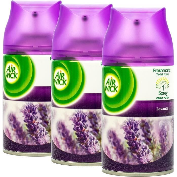 Airwick Colors Of Nature Lot De 3 Recharges De Désodorisant Fresh Matic ...