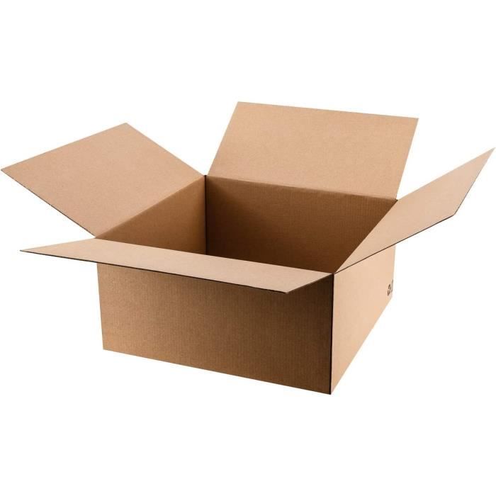 Boxmarket - Lot de 20 Cartons | Boite en Cargo | Parfait pour ...