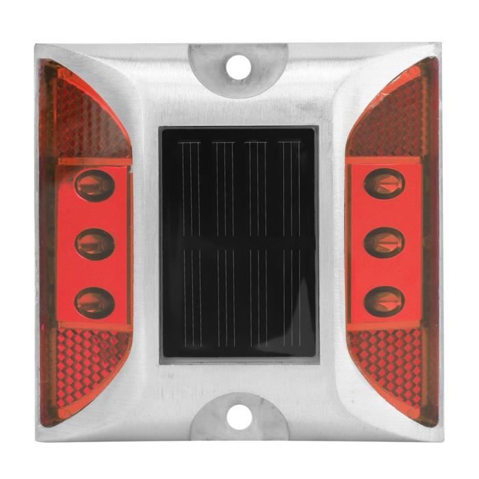 Feu de balisage - Marque - Modèle - Solaire - LED - Rouge - Cdiscount ...