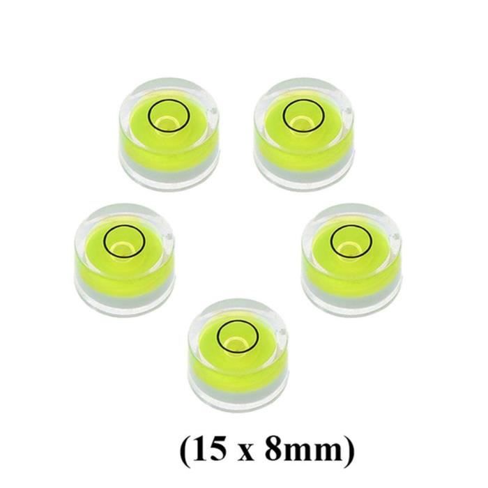 Télémètre - laser,Mini niveau à bulle circulaire de précision,5 pièces ...