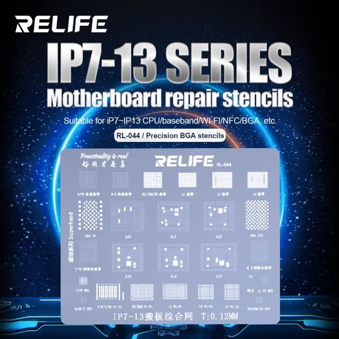 Pack accessoires - Relife - RL-044 IP7-IP13 - CPU - Bande de base - Wi ...