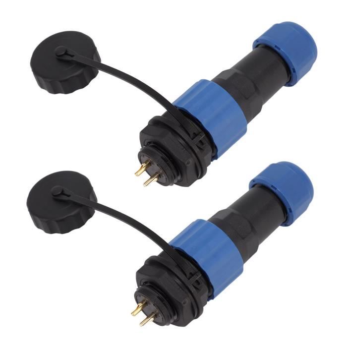 ETO - 2Pcs SD16 IP68 Waterproof Aviation Connector SD16 Female Plug ...