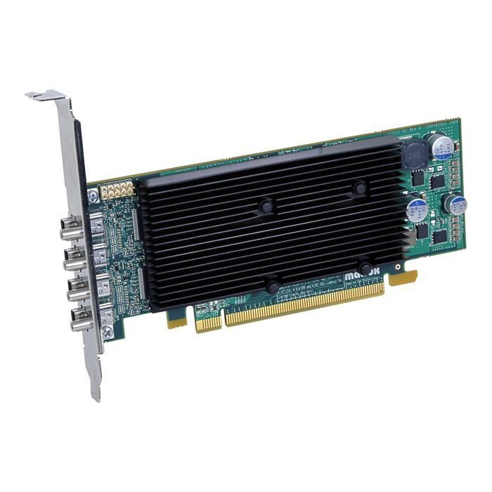 Carte graphique Matrox M9148 1 Go PCIe x16 faible encombrement 4 x Mini ...