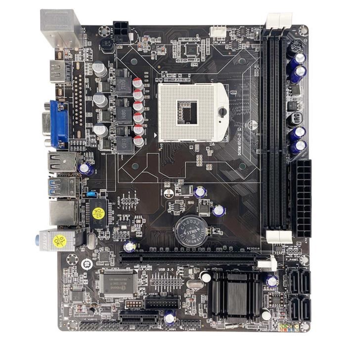 Carte MèRe de Bureau HM77 PGA989 SATA DDR3 Prend en Charge 16G pour ...