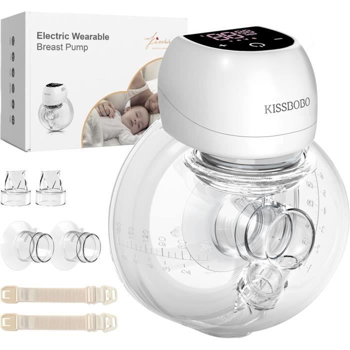 Tire-lait portable, tire-lait électrique mains libres, 4 modes 12 ...