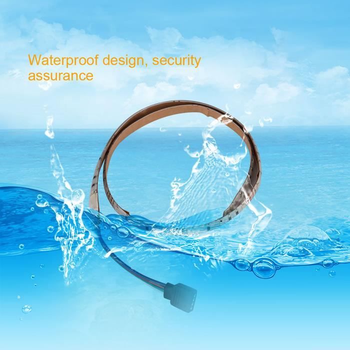 TMISHION Bande lumineuse à LED Étanche USB RVB LED bande souple ...