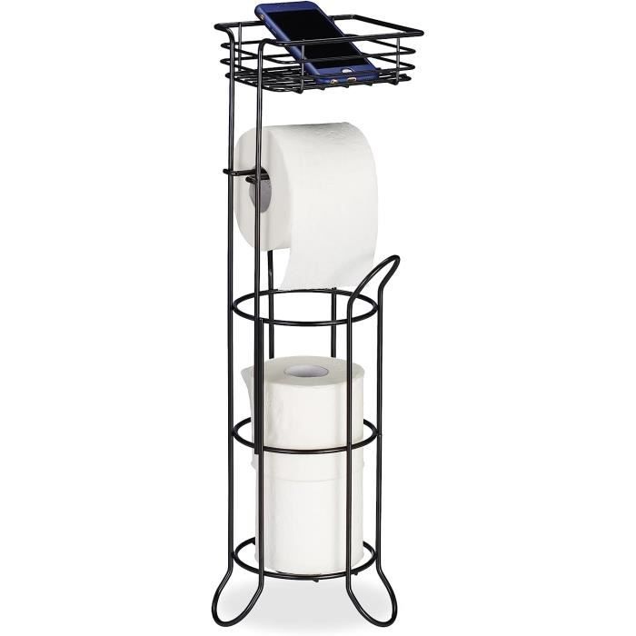 Porte-Papier Toilette, Vertical, Avec Support, 3 Rouleaux, Moderne ...