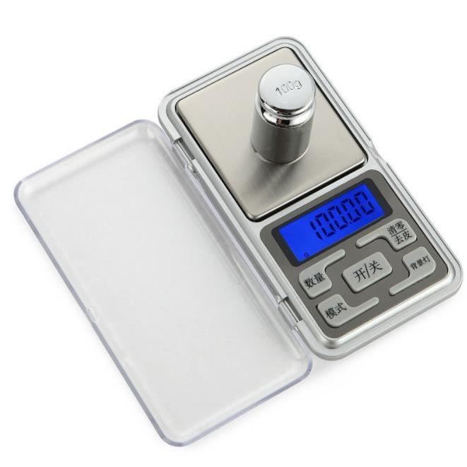 BALANCE CULINAIRE ELECTRONIQUE,100g--Balances numériques portables de ...