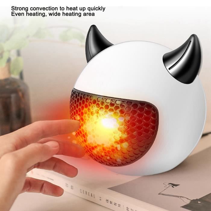 Mini Aérotherme Souffleur d'Air Chaud Chauffage Électrique Portatif CN ...