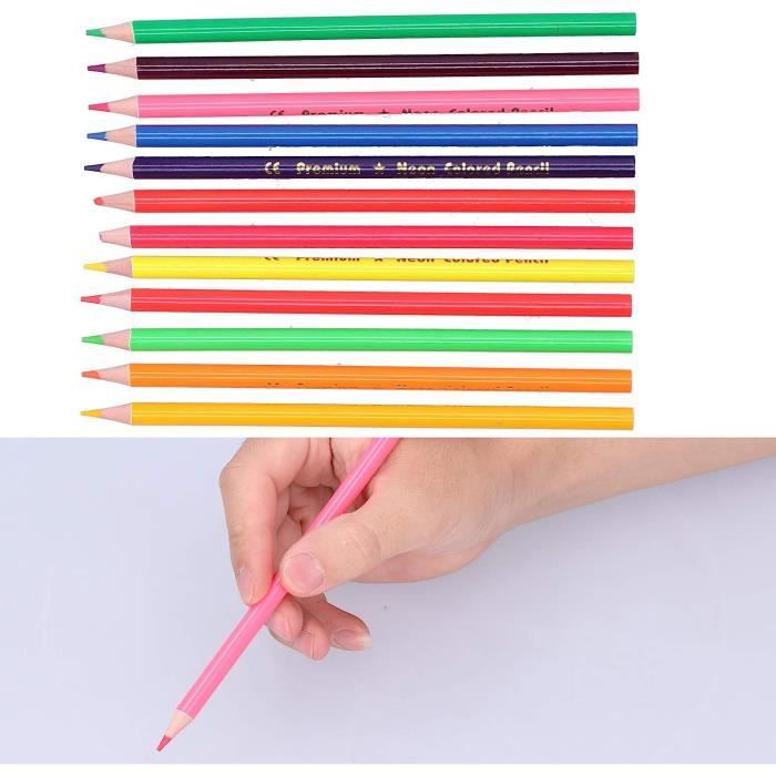 Stylo À Colorier Sketch,Crayons De Couleur Design Allongé Pratique Pour ...