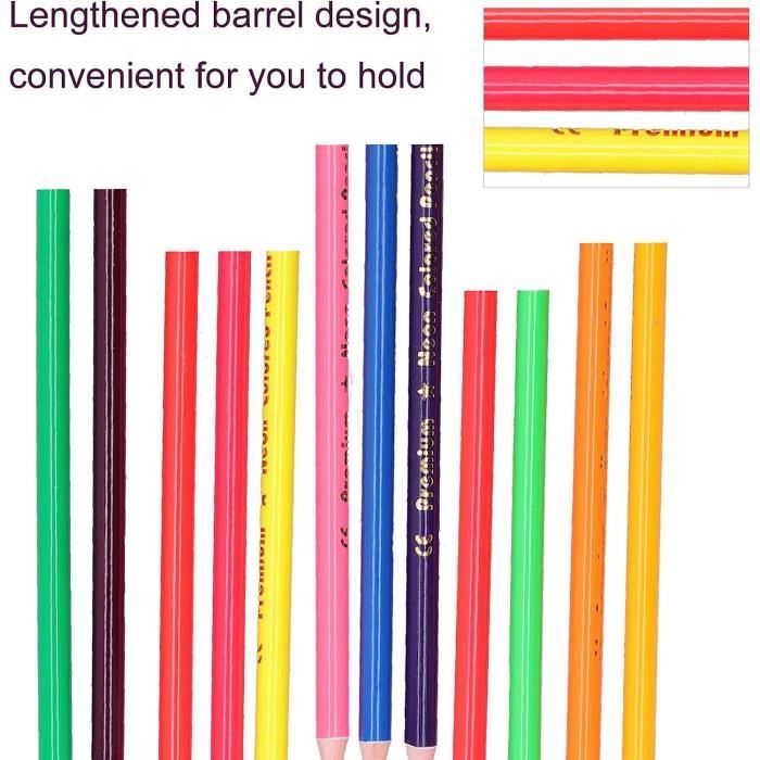 Stylo À Colorier Sketch,Crayons De Couleur Design Allongé Pratique Pour ...