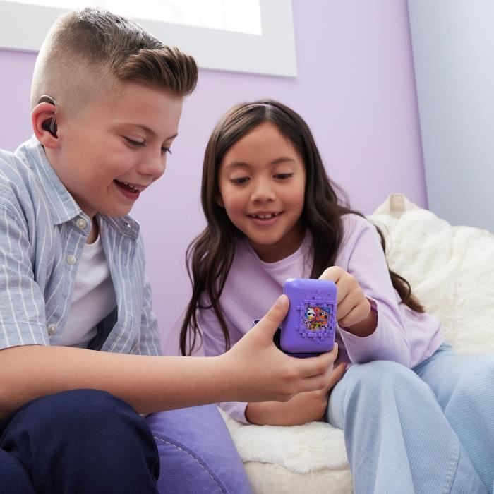 Animal de compagnie interactif 3D Bitzee - SPIN MASTER - 15 compagnons inclus - Violet - Dès 5 ...