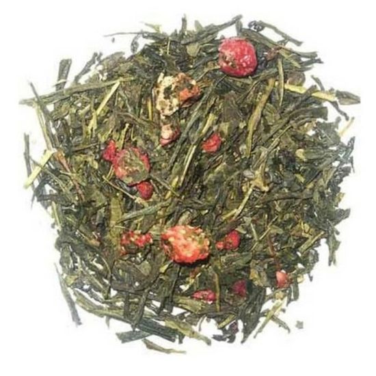 Yuna Tea - Thé vert aux 4 fruits rouges - Sachet vrac de 100 gr ...