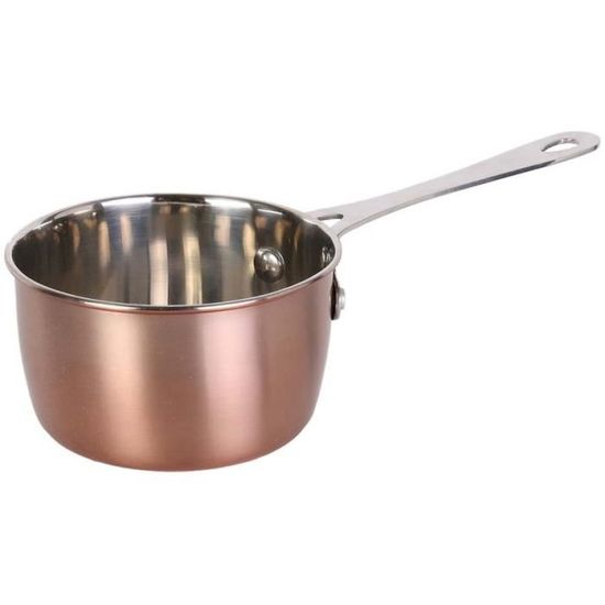 Poelon de présentation individuel 9 cm Cuivré - Cdiscount Maison