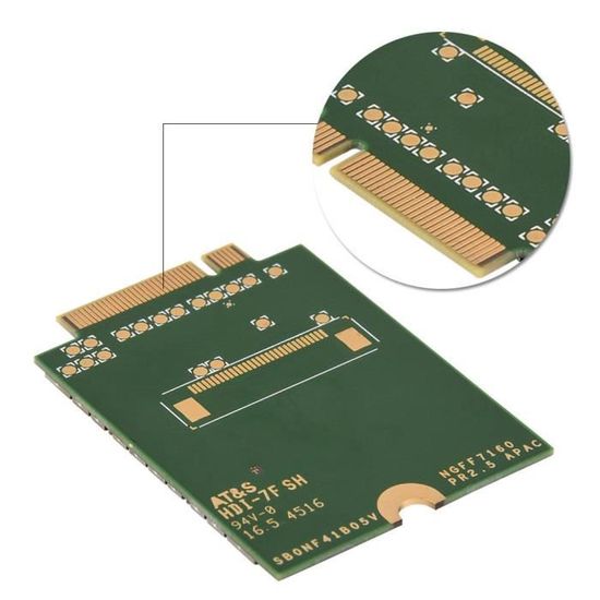 Carte WWAN de module 4G, Mini professionnel 50 ~ 150 Mbps LTE NGFF ...